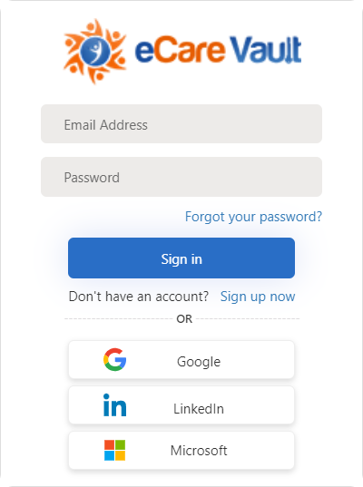 User Guide: Email Sign Up